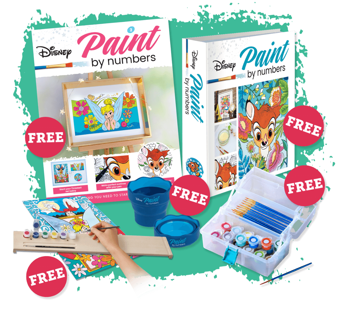 Disney Paint By Numbers – Buy Mags Direct