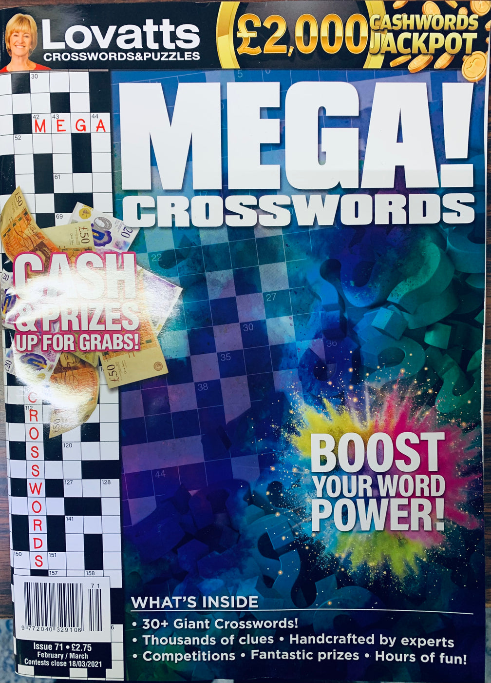 Lovatts Mega Crosswords — Buy Mags Direct
